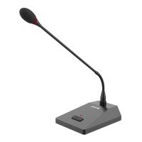 Quality HUAIN Wired Removable Base 3 Pin Table Condenser Gooseneck Microphone for sale