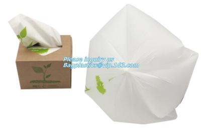 Cina I rifiuti concimabili del cordone del cereale insaccano in scatola dell'erogatore, sacchetti di plastica concimabili biodegradabili su misura del cordone in vendita