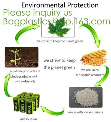 Cina i sacchetti della spesa di plastica biodegradabili concimabili amichevoli della maglietta di eco, riciclano la cucina il cornstar biodegradabile del pacchetto 100 in vendita