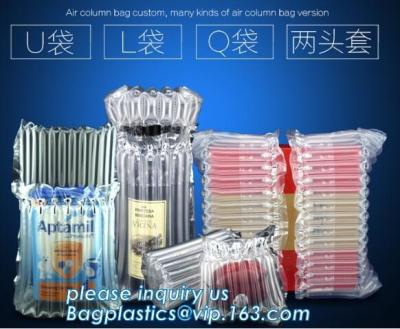 China Wijnluchtkussen verpakking, luchtkussen, u-zak, l-zak, q-zak, dubbele pakzakken, luchtbelzak, mailer, broodje, toner patroonlucht Te koop