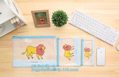 Китай сумка с папкой файла сетки молнии/pvc, сумка документа сетки молнии водоустойчивой сетки сумки замка застежка-молнии пластиковая продается