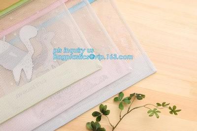 Китай сумка с папкой файла сетки молнии/pvc, сумка документа сетки молнии водоустойчивой сетки сумки замка застежка-молнии пластиковая продается