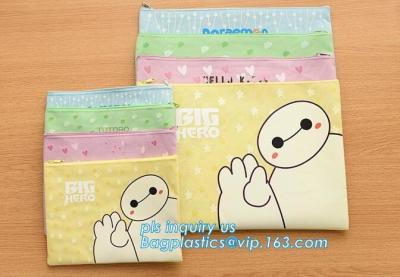 中国 A3/A4/A5/A6/B4/B5/B6/B8ジッパーのgriddingの網袋ファイル文書袋の学校事務所の供給ポリ塩化ビニールのファイル ホルダー 販売のため