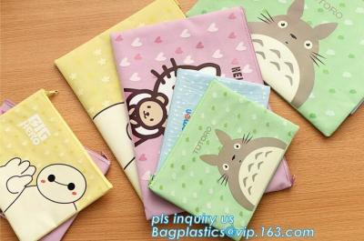 중국 서류철, 촉진 M 정연한 나르는 PVC 문구용품 파일 부대, 지플락 문구용품 문서 파일 Nu를 위한 순수한 주머니를 그물에 걸리십시오 판매용