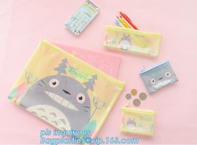 중국 서류철, 촉진 M 정연한 나르는 PVC 문구용품 파일 부대, 지플락 문구용품 문서 파일 Nu를 위한 순수한 주머니를 그물에 걸리십시오 판매용