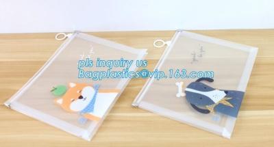 Chine Sac promotionnel d'emballage de glisseur de PVC, sac de tirette de pe/sac document de tirette/sac dossier de tirette, Ba de document de dossier de sac de maille à vendre