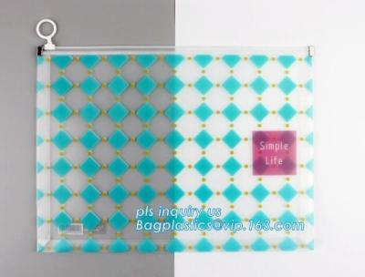 Chine Ensemble réglé de crayon de sac de PVC de papeterie promotionnelle, poche de papeterie de bureau de tirette avec le glisseur de corde, waterp de papeterie de bureau à vendre