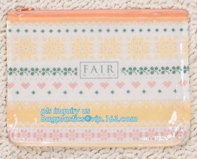 중국 주문 문구용품은 슬라이더, 경편한 서류 가방 슬라이더 부대/최신유행 손잡이 새총 부대, /zipper 슬라이더 plas로 pvc 부대를 서리로 덥었습니다 판매용