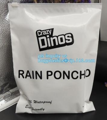 Chine sachet en plastique givré de sac de tirette de glisseur de PVC avec sac de PVC de tirette le poly de fermeture éclair rescellable de glisseur, packi de tirette de PE d'emballage de glisseur à vendre