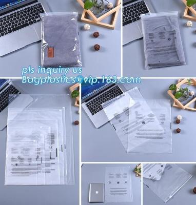 Chine sacs cosmétiques de PVC de brosse à dents de qualité de tirette de la meilleure qualité réutilisable de glisseur, sac zip-lock de glisseur de sac pour l'emballage de bonnet de bain à vendre