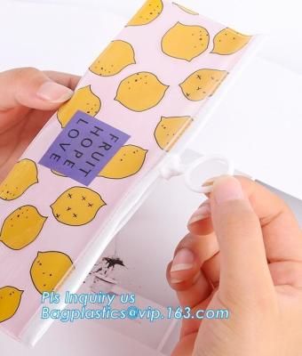 Chine Poche de sac de maille de holer de sac de dossier de sac de document d'unité centrale de TAILLE d'A5 A4 avec la tirette, dossier imperméable de tirette de taille de la maille a4 de fibre à vendre