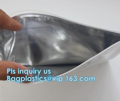 China o plano erval metalizou malotes pequenos da folha com fechamento do fecho de correr, malote erval do incenso, malote erval do pot-pourri à venda