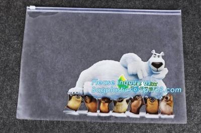 China o saco do slider do pvc do saco do zíper do arti'culo de tocador do vinil, slideres do zíper fecha sacos do PVC do vinil do fechamento, malote Ziplock Co da composição do armazenamento do slider à venda