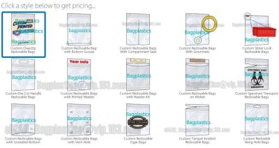 China Bolso del resbalador de la TIENDA DE DELICATESSEN, sello del resbalador, cerradura del resbalador, apretón del resbalador, cremallera del resbalador, cremallera del resbalador, COM RECONECTABLE ESTÁNDAR de los BOLSOS (de la CREMALLERA) en venta