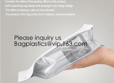China La mala hierba de la medicina del papel de aluminio siembra el bolso de empaquetado con la cerradura de la cremallera, soporte de la barrera encima de la bolsa plástica f de la réplica del bolso del acondicionamiento de los alimentos en venta
