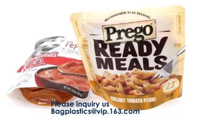 Cina Stia sul sacchetto di Oven Microwave Cooking Bags /Retort della chiusura lampo/borsa di microonda per minestra organica liquida che imballa Bagease in vendita