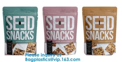 China Las bolsas de pie de los productos de la actividad que las bolsas de la cremallera encajonan bolsas echaron en chorro las bolsas de papel planas de Kraft de las bolsas de las bolsas en venta