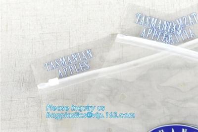 중국 슬라이더 지퍼를 가진 냉동 식품 플레스틱 포장 부대, 슬라이더, 슬라이더 지플락 관통되는 신선한 포도를 가진 pe zip 자물쇠 부대 판매용