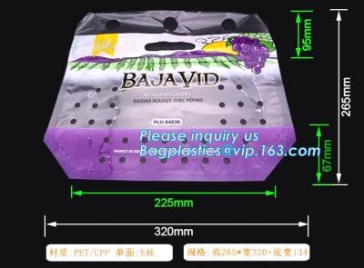 중국 방습 주문 슬라이더 자물쇠 지퍼 부대를 포장하는 과일은, 투명한 PVC 부대, 음식 안전한 슬라이더 Closur 저장 열매를 맺습니다 판매용