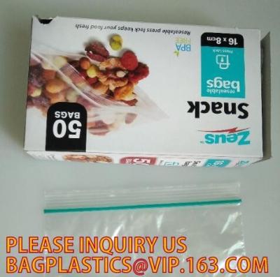 China Pas Resealable Plastic Duidelijke Polyzak van de de douaneritssluiting van k Baggies, LDPE HDPE CPE PPE Plastic de Schuifritssluiting van pvc aan Te koop