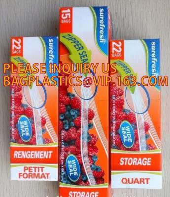 China Pas Resealable Plastic Duidelijke Polyzak van de de douaneritssluiting van k Baggies, LDPE HDPE CPE PPE Plastic de Schuifritssluiting van pvc aan Te koop