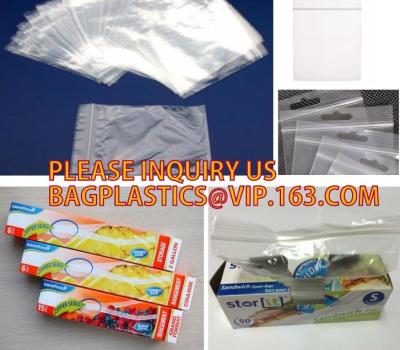 China Pas Resealable Plastic Duidelijke Polyzak van de de douaneritssluiting van k Baggies, LDPE HDPE CPE PPE Plastic de Schuifritssluiting van pvc aan Te koop