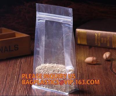 China la bolsa de plástico imprimible para el paquete de los snacks del caramelo, bolso plástico de la cerradura de la cremallera de los pp del sello lateral con el agujero cortado con tintas, pp empaqueta en venta