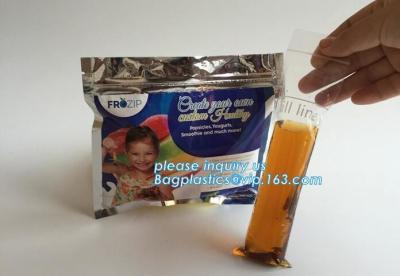 Chine Sac en plastique rescellable de ziploc de catégorie comestible pour le produit pour le fruit sec, sac zip-lock de /transparent de sac de tirette de LDPE de catégorie comestible à vendre