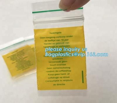 중국 훈장을 위한 공장 주문 색깔 작은 빨강/분홍색/녹색/황색/파란 resealable ziploc 부대, bagplastics, bageas 판매용