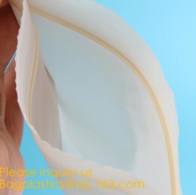 중국 100% Compostable 생물 분해성 옥수수 전분 E2W EPI의 BPI 생물 ECO 녹색 RECLOSABLE ZIP 자물쇠 슬라이더 그립 물개 재사용할 수 있는 부대 판매용