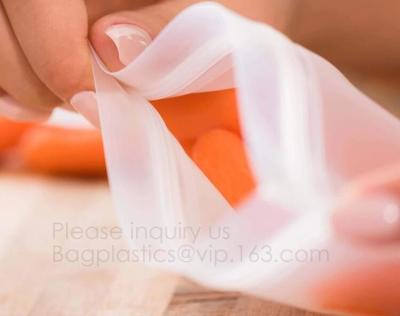 중국 신선한 식품 플라스틱 편평한 주머니 부대, 지퍼 물개 팩 신선한 식품을 위한 돋을새김 진공 부대를 포장하는 식물성 과일 목록 판매용