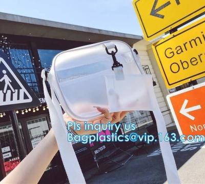 Cina Il sacchetto della spesa crossbody della spalla del PVC della radura d'annata di stile, borsa a tracolla di Crossbody della radura della borsa delle signore mette, wome riutilizzabile in vendita