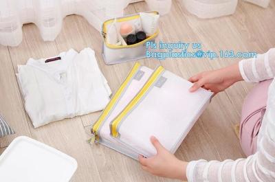 Cina La borsa cosmetica di trucco di nylon della maglia/piccola maglia di nylon compone la borsa cosmetica, la borsa cosmetica dell'organizzatore di trucco della maglia di viaggio, maglia in vendita