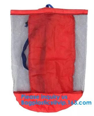 Cina Borsa di nylon della maglia del cordone di Brown di logo su ordinazione promozionale piccola, borsa di cordone della maglia del poliestere di promozione di progettazione dell'OEM piccola in vendita