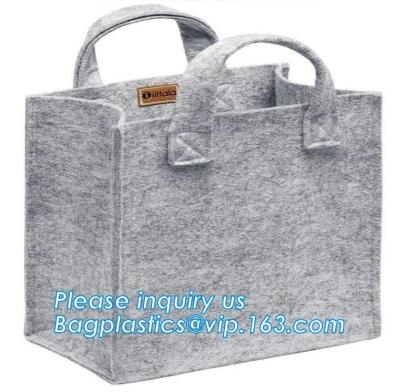 Cina La borsa del vino del feltro della borsa della pianta del feltro di Keychain del feltro della borsa della matita del feltro ha ritenuto il bagplast rosso di Bagease dell'organizzatore della parte posteriore di sede di automobile del feltro della tasca in vendita