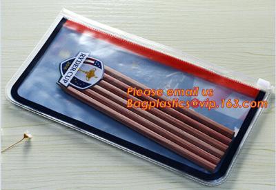 중국 인쇄된 PVC LDPE ziplock 부대 슬라이더 zip 자물쇠 비닐 봉투, 비닐 세면용품 지퍼 부대 pvc 슬라이더 부대 판매용