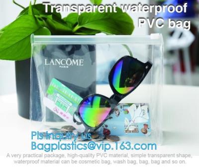 中国 顧客の印刷を用いるプラスチック スライダーのジッパー ロックのプラスチック化粧品袋は、zippが付いているジッパー袋/マットレスの貯蔵袋を立てます 販売のため