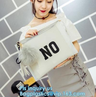 中国 注文のスライダーのジッパー ポリ塩化ビニールの文房具袋、明確なポリ塩化ビニールのビニールのスライダーのジッパー袋、透明で明確なポリ塩化ビニールのスライダーのジッパー袋plas 販売のため