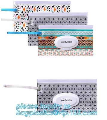 Китай Портативный влажный контейнер сумки packaigng ткани, сумка ткани ЕВА изготовленная на заказ влажная, сумка контейнера ткани, пеленка pac ткани упаковывая продается