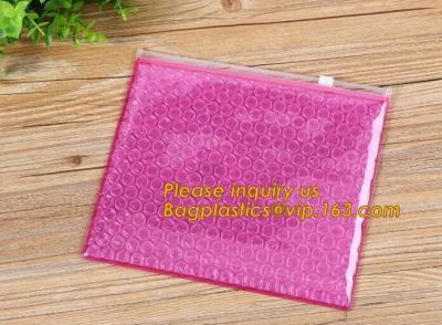 Cina Le borse a chiusura lampo dei mini piccoli sacchetti con i bollettini della bolla della chiusura lampo dei sacchetti di plastica dello zip del cursore con il film del laser/progettano il bagease per il cliente in vendita