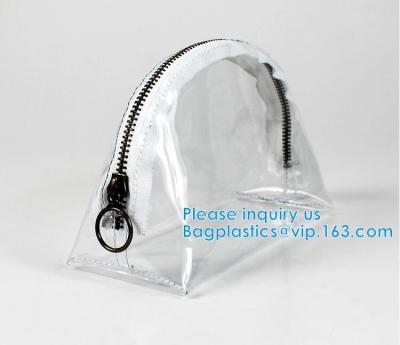 China Van de Zak Duidelijke Vinylpvc EVA Swimwear Packaging Bikini Swimwear van Pvc van de schuifritssluiting van de de Zakritssluiting de Opslagzak Te koop