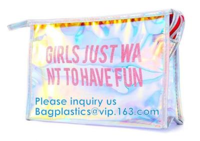 China Van de de Zak Verpakkende Douane Gedrukte Oxo Bodem van de Boidegradablemake-up de Kosmetische Verbinding Eco Vriendschappelijke Berijpte EVA Swimwear Bikini Bag Te koop