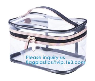 China Pvc Mini Plastic Cosmetic Bags, Kosmetische Tote Bags Printed Promotional Makeup-Zak, Kosmetische zakken, swimwearr zak Te koop