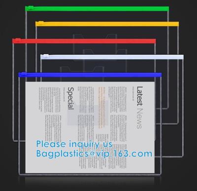 China De biologisch afbreekbare van de de Zakschuif van de Schuifritssluiting Vinylk Toiletry van het de Ritssluitingsstrand Vinyl Onverwachte Sluiting van pvc van Zipp Te koop