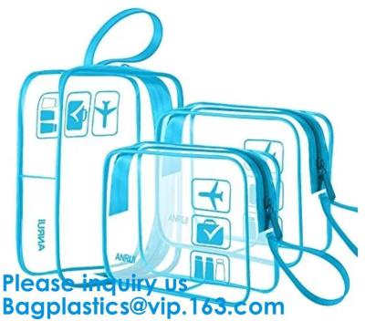 China De vinylreistoiletry van de de Zak Kosmetische Zak van de Schoonheidsmiddelenwas Toevallige de Vakantievakantie van de het Dagelijkse Levensreis maakt omhoog Badkamersgymnastiek S Te koop