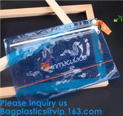 중국 수평한 지퍼 부대 디자인 지퍼는 옷 셔츠 수영복 비키니 바닷가 부대 포장을 위한 로고에 의하여 서리로 덥은 많은 부대를 자루에 넣습니다 판매용