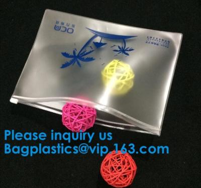 중국 PVC 슬라이더에 의하여 서리로 덥는 지퍼 부대, 지퍼, Resealable 많은 부대, 슬라이더 지퍼 부대 공간 Pvc Packagi를 가진 플라스틱 패킹 부대 판매용