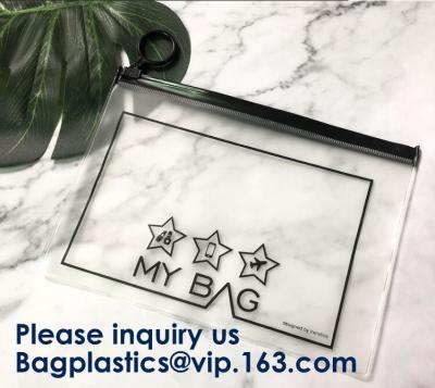 중국 Sinicline 인쇄되는 로고 주문 로고를 가진 비닐 봉투를 포장하는 니스 Pvc Eva 슬라이더 지퍼 끈 생물 분해성 티셔츠 판매용