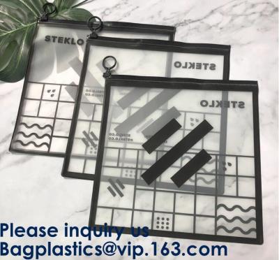 중국 로고를 가진 부대, 티셔츠 비닐 봉투, 수영복 비닐 봉투, 물색 슈퍼마켓 부대, Zip는 졸라매는 끈 부대를 자루에 넣습니다 판매용