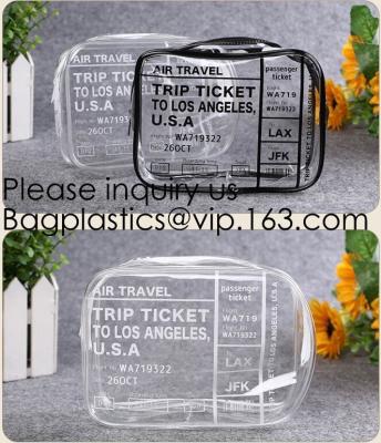 China De meisjes ontruimen van de de Zakreis van pvc hete Kosmetische Kosmetische de Make-upzak met Ritssluiting en Wasbaar, schitter de kosmetische zak van pvc Te koop